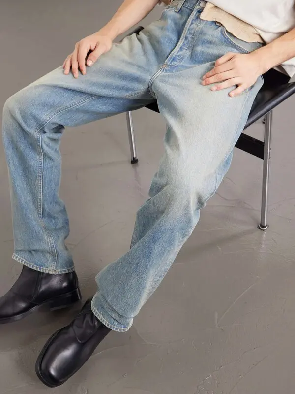AGOLDE 90s Straight-leg Jeans - Light Blue