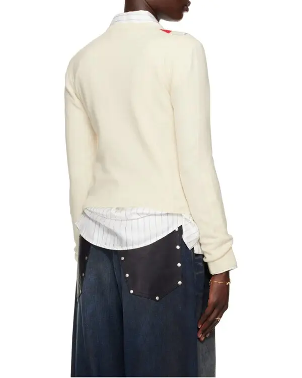 Marni Wool Argyle Cardigan