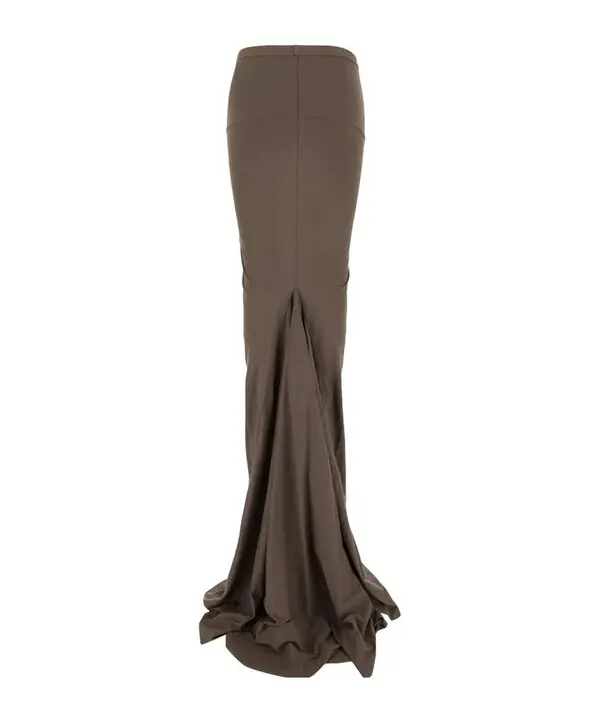 Rick Owens Long Elasticated Waist Skirt