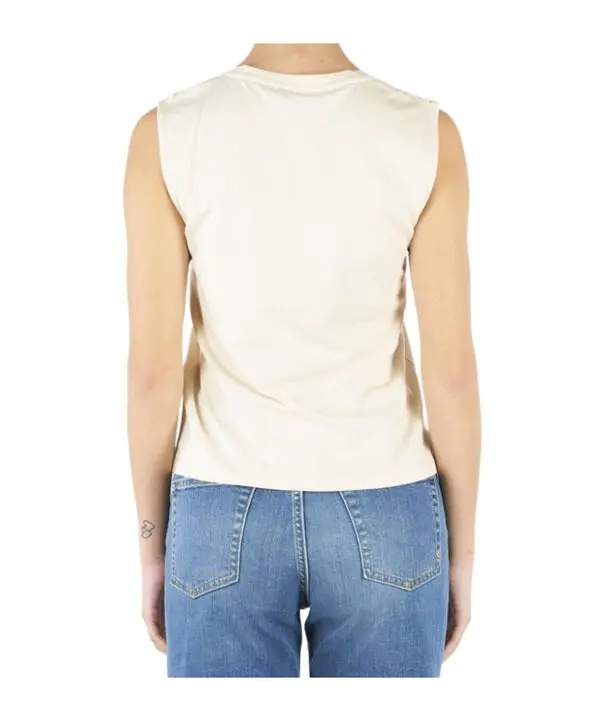 BLUGIRL Lace Trim V-neck Sleeveless Top