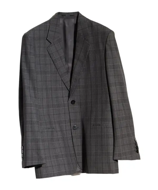 Gucci Checked Fine Wool Jacket