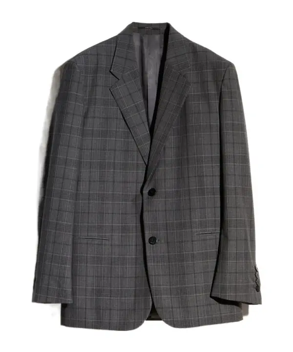 Gucci Checked Fine Wool Jacket