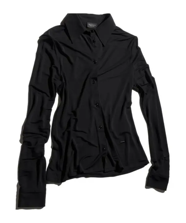 Gucci Lightweight Viscose Crêpe Jersey Shirt