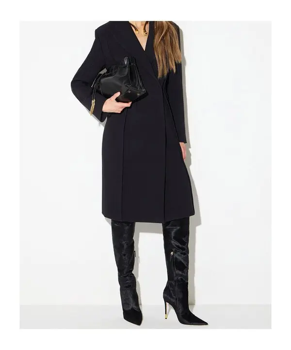 Elisabetta Franchi Tailored Asymmetric Coat