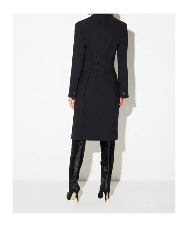 Elisabetta Franchi Tailored Asymmetric Coat