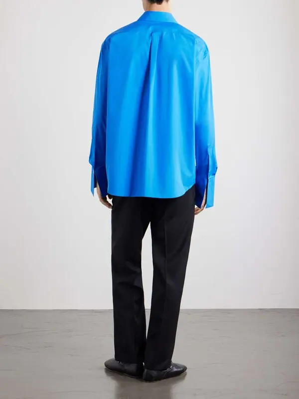 Celine Jed Cotton-poplin Shirt