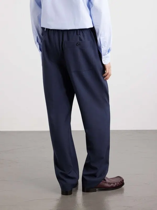 Dries Van Noten Penny Straight-leg Wool Trousers