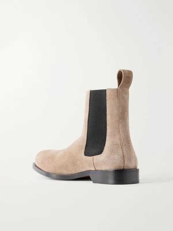 Loewe Bobine Suede Chelsea Boots