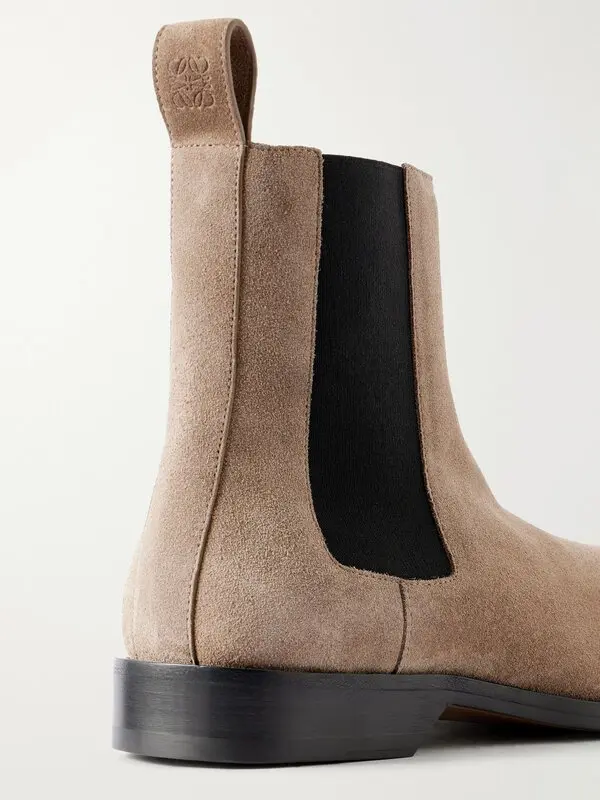 Loewe Bobine Suede Chelsea Boots