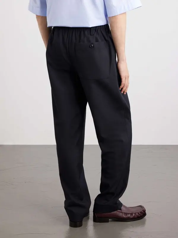 Dries Van Noten Penny Straight-leg Wool Trousers