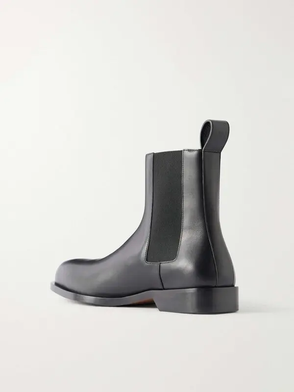 Loewe Bobine Leather Chelsea Boots
