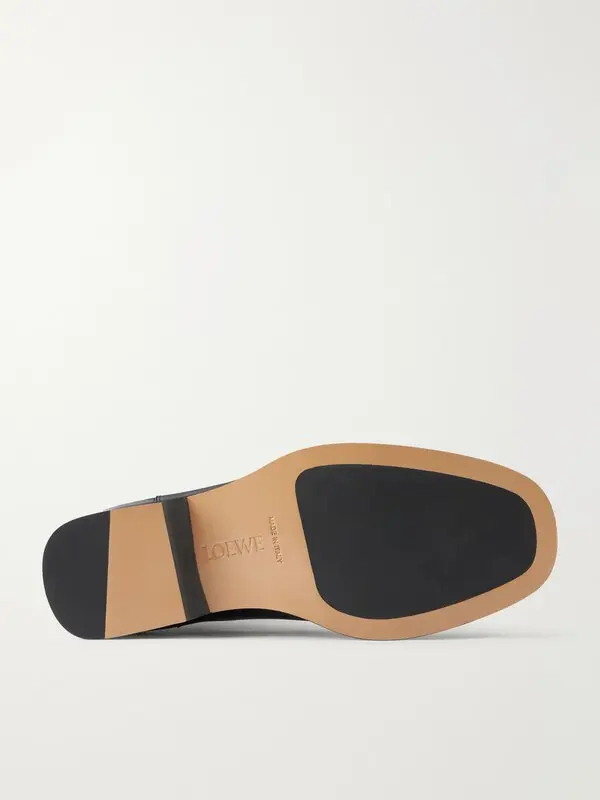 Loewe Bobine Leather Chelsea Boots