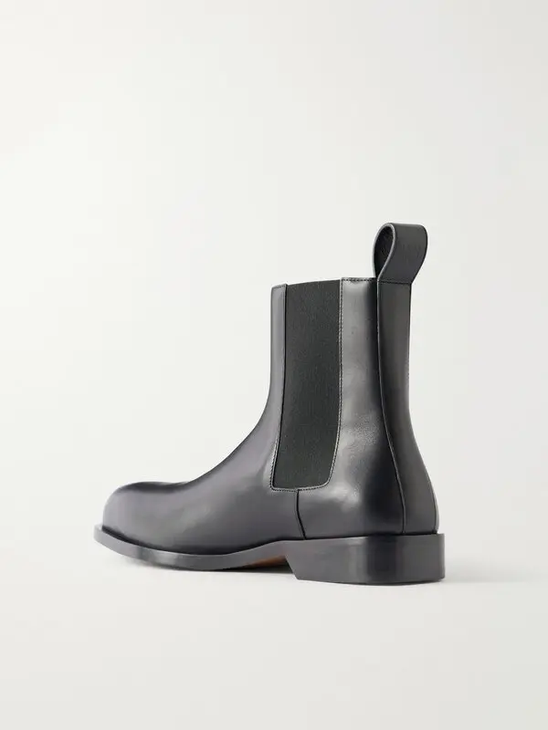 Loewe Bobine Leather Chelsea Boots