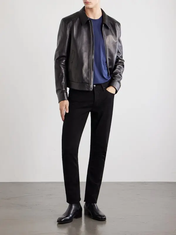 TOM FORD Lyocell And Cotton-blend Jersey T-shirt