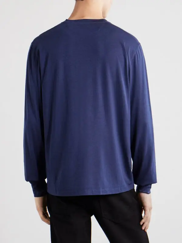 TOM FORD Lyocell And Cotton-blend Jersey T-shirt