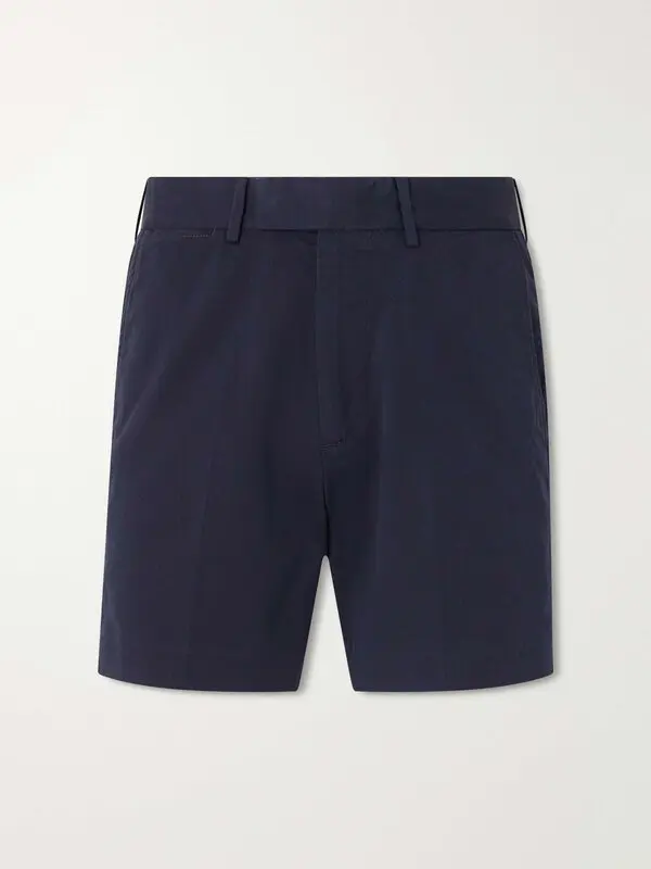 TOM FORD Straight-leg Cotton-blend Twill Shorts