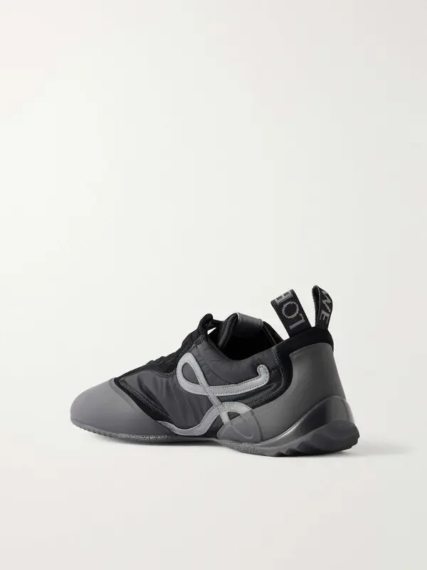 Loewe Grip Suede-trimmed Nylon Sneakers