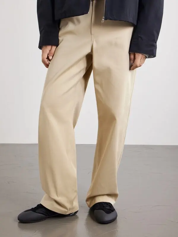 Loewe Grip Suede-trimmed Nylon Sneakers - Black