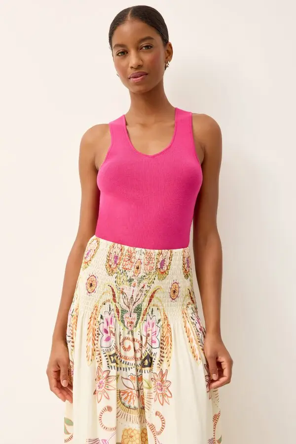 MARIE OLIVER Miranda Tank - Berry