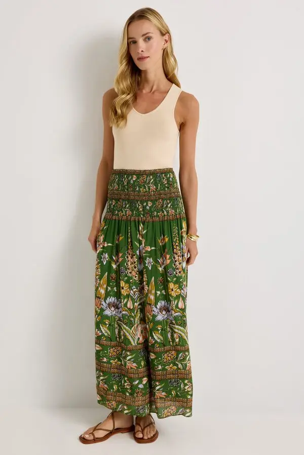 MARIE OLIVER Miranda Rib Knit V-neck Tank - Macadamia