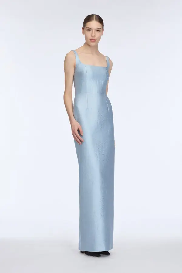 EMILIA WICKSTEAD Megara Dress In Embossed Cloqu