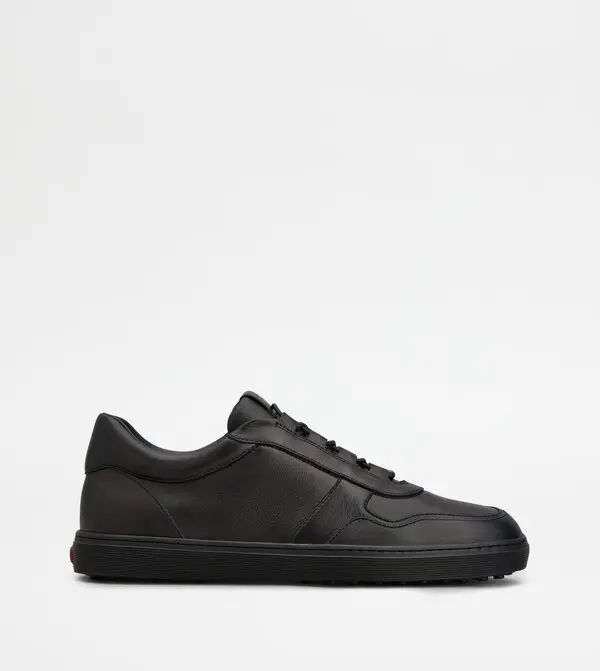 TOD'S Red Dot Sneakers In Leather