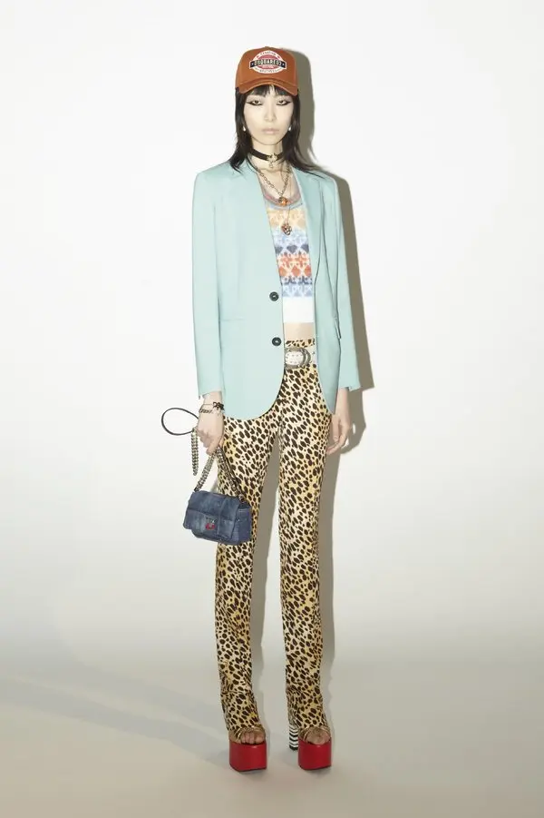 Dsquared2 Jacquard Knit Vest