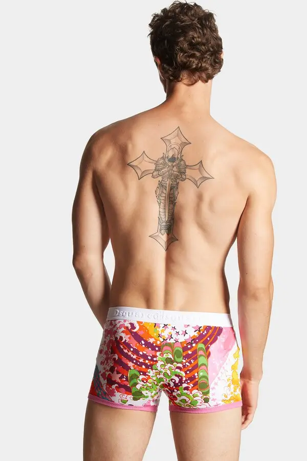 Dsquared2 All Over Printed Trunk