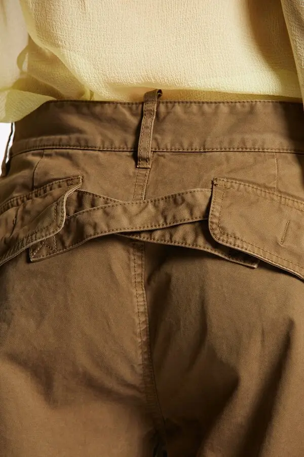 Dsquared2 Cargo Pants With Zippers And Patches