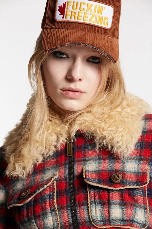 Dsquared2 Canadian Check Wool Blend Jacket
