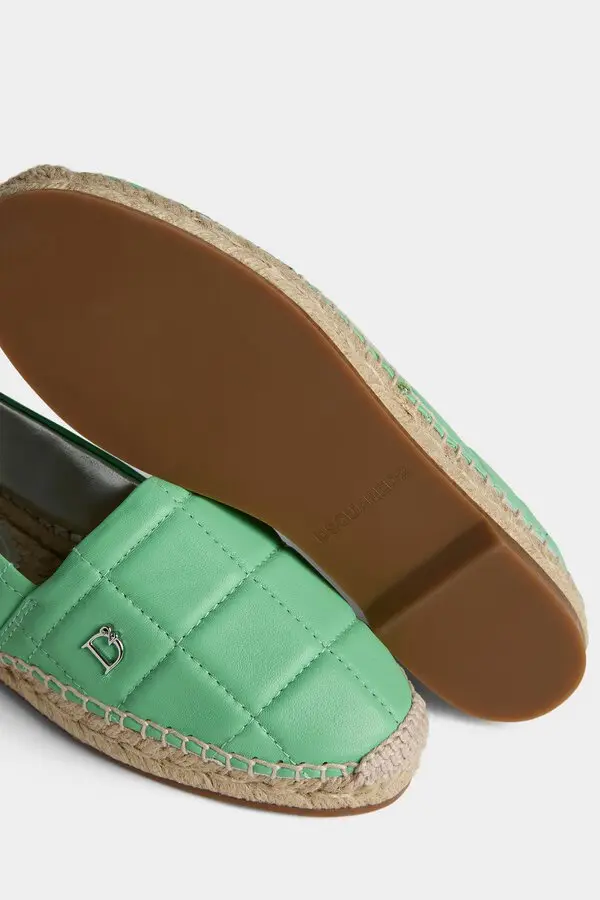 Dsquared2 Quilted Nappa Espadrilles