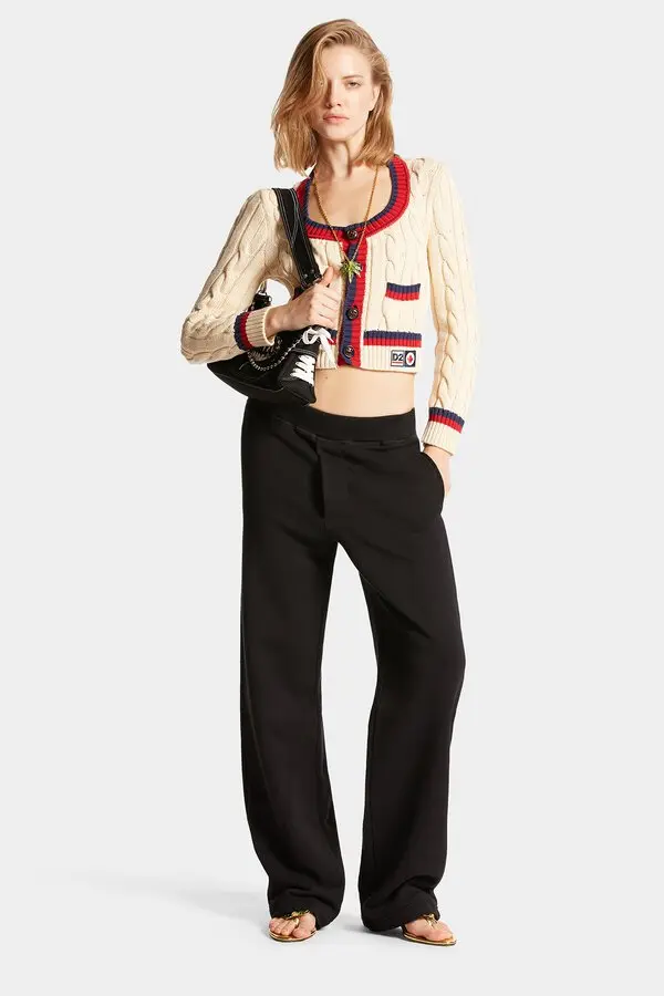 Dsquared2 Fleece Cool Pants - Black
