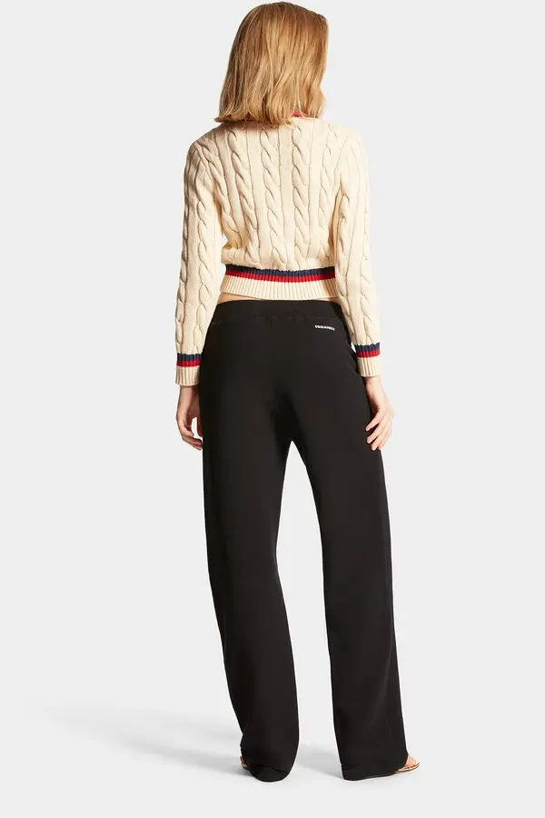 Dsquared2 Fleece Cool Pants - Black