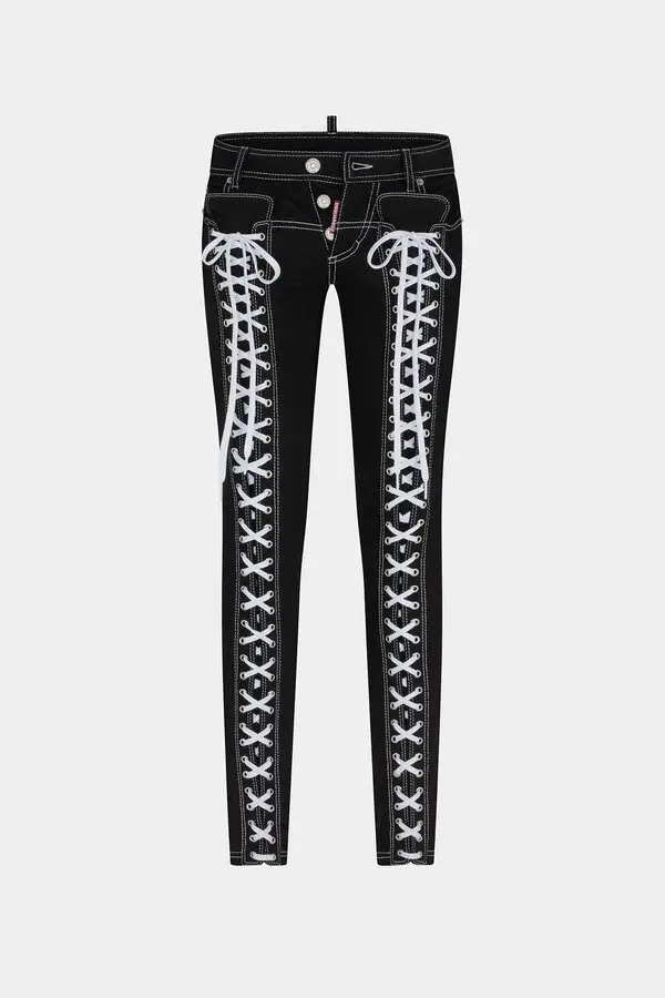 Dsquared2 Bondage Jennifer Jeans - Black