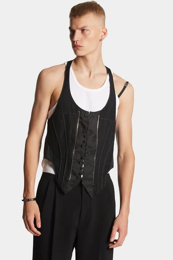 Dsquared2 Icon Zipped Gilet