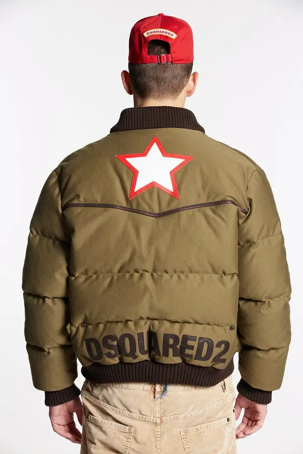 Dsquared2 Western Puff Bomber Jacket