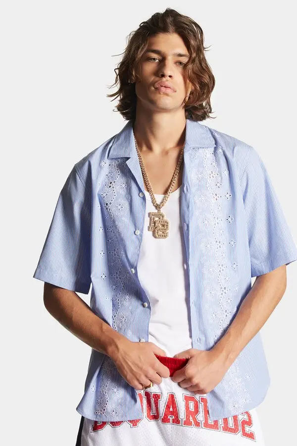 Dsquared2 Sunset Bowling Shirt