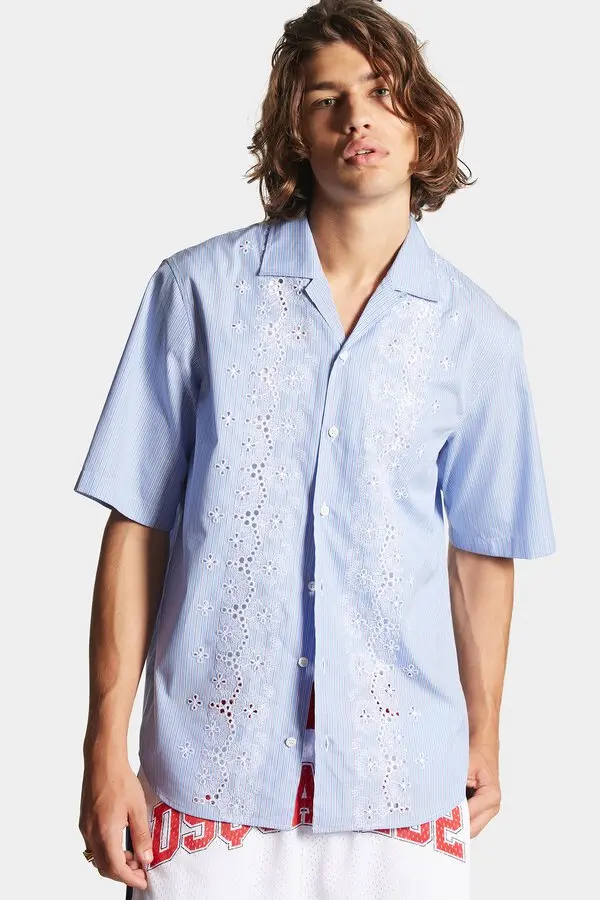 Dsquared2 Sunset Bowling Shirt