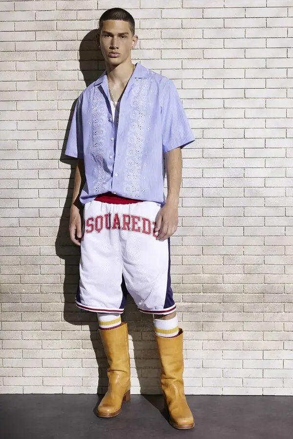 Dsquared2 Sunset Bowling Shirt