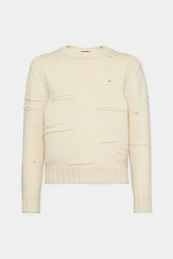 Dsquared2 Wool Knit Jumper