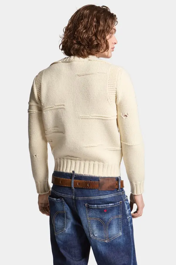 Dsquared2 Wool Knit Jumper