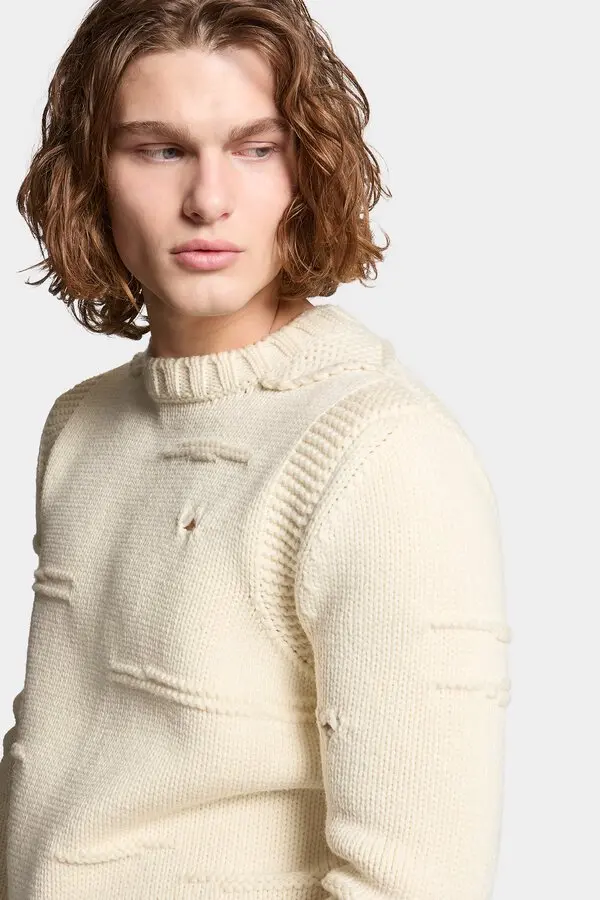 Dsquared2 Wool Knit Jumper
