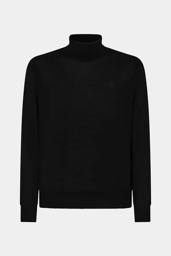 Dsquared2 Turtleneck Knit - Black