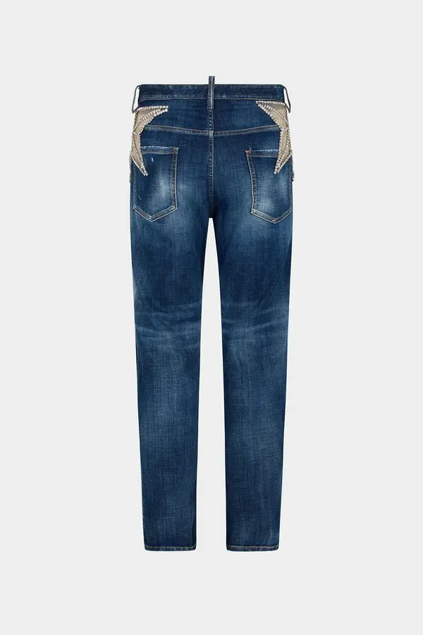 Dsquared2 Dark Ripped Wash 642 Jeans
