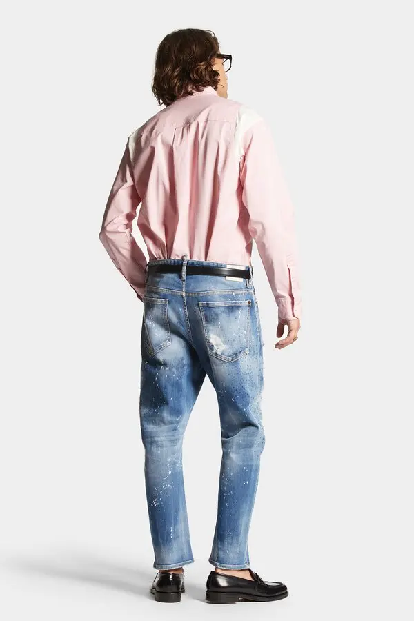 Dsquared2 Medium Iced Spots Wash Bro Jeans