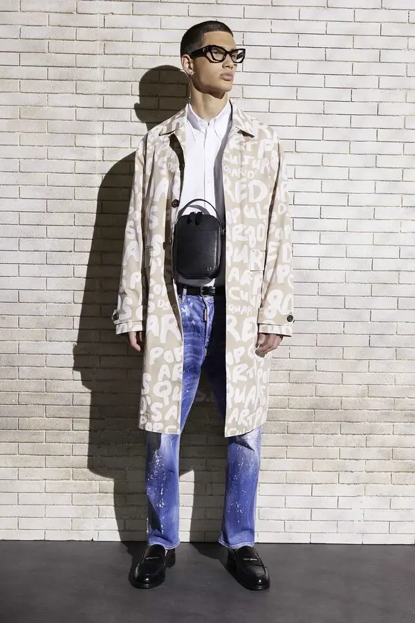 Dsquared2 Medium Iced Spots Wash Bro Jeans