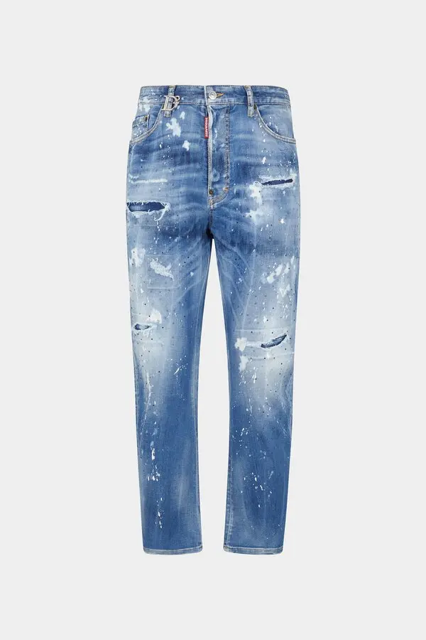 Dsquared2 Medium Wash Distressed Jeans