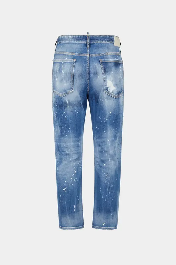 Dsquared2 Medium Wash Distressed Jeans