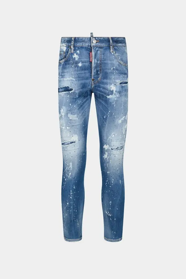 Dsquared2 Medium Iced Spots Wash Super Twinky Jeans