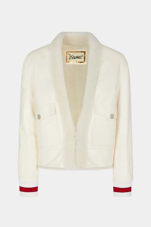 Dsquared2 Americana Shearling Kaban